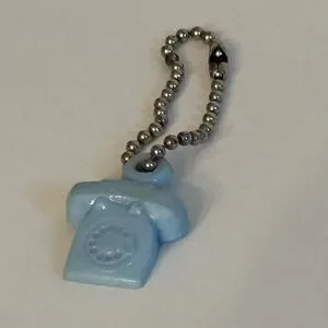 The Unbranded Brand | Other | Rare Vintage Sky Blue Telephone Keychain ...